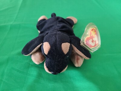 Ty beanie babies 1997 Doby The Rottweiler Dog Plush Stuffed Animal ...