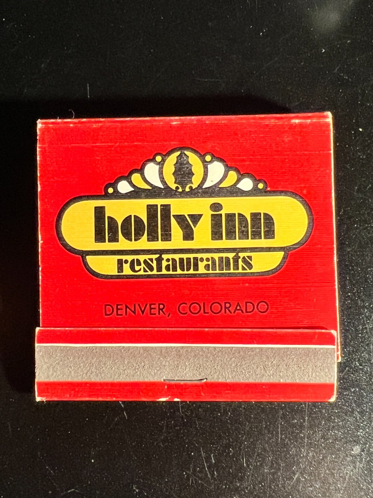 MATCHBOOK - HOLLY INN RESTAURANTS - DENVER, CO - UNSTRUCK! | eBay