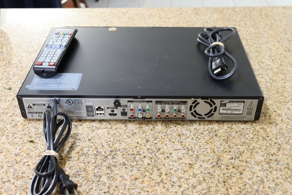 Samsung Smart Blu-Ray Player BD-P2550 w/ Remote & HDMI Cable USED ...