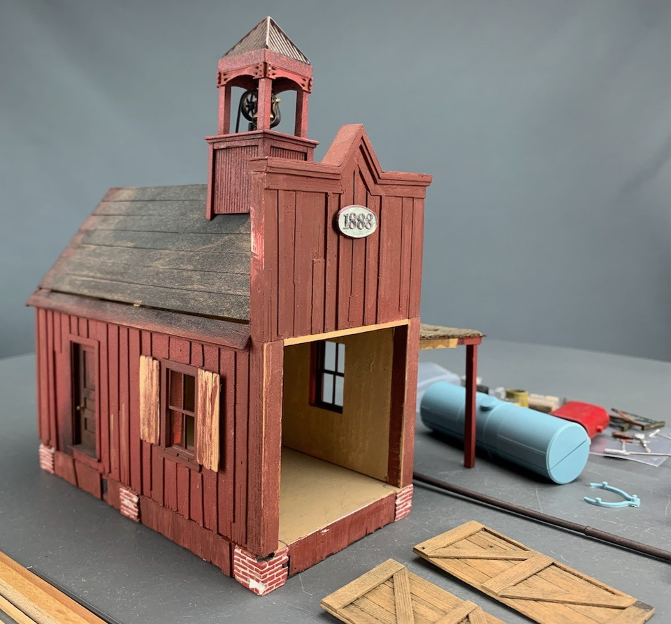 O On3 On30 Thomas A. Yorke FH-111 Fire Hall Craftsman Structure O2673 ...