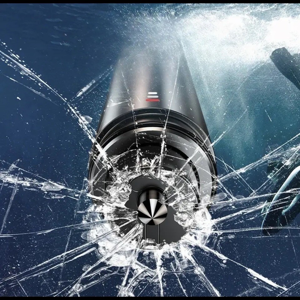 Car Safety Hammer Mini 2-in-1 Emergency Window Breaker | eBay