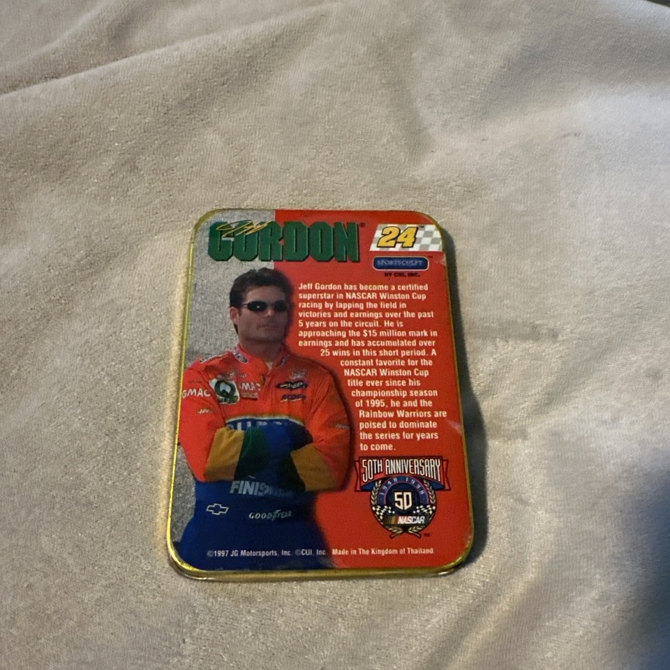 Avon 3-D Sport Sculpt Plaque Jeff Gordon | eBay