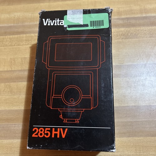 Vivitar 285 HV Zoom Thyristor Shoe Mount Flash With Vari Sensor Auto ...