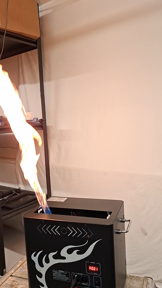 Three Head Flame Machine. 5ch DMX. SFX. Halloween. Party Pyro | eBay UK