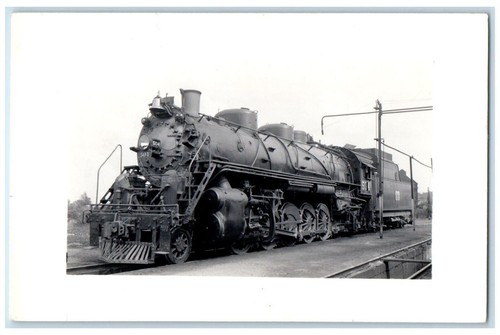 c1940's Locomotive Train #504 Railroad Railway RPPC Photo Postcard | eBay