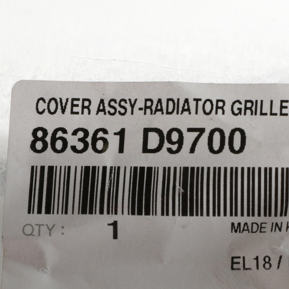 OEM Front Bumper Radiator Cover Sight Shield 2017-2019 Kia Sportage ...