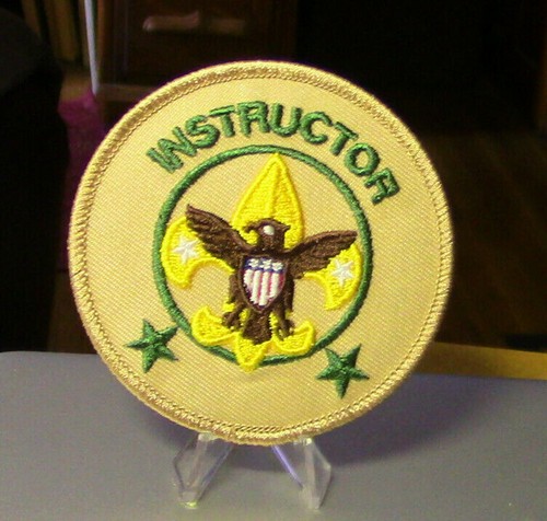 Official BSA: Instructor Patch | eBay
