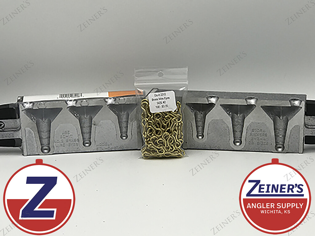 3408 New Do-It Storm Sinker Mold w/#2 Brass Wire Eyes - 2,3,4 oz size ...