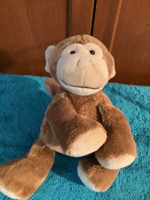Mary Meyer Sweet Rascals Monkey Brown & Beige / Cream Animal Beanbag ...