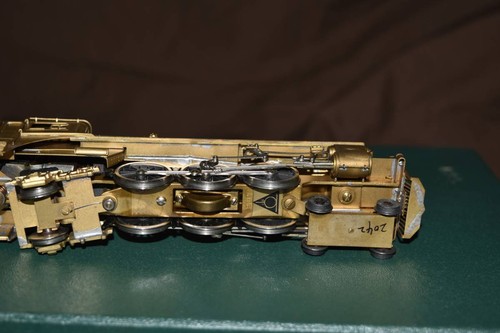 Antique model railroad model rare Japanese-made American brass model ...