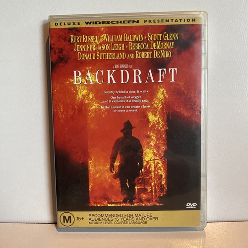 Backdraft (DVD, 1991) Region 4 VGC Kurt Russell William Baldwin | eBay ...