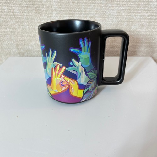 Starbucks Coffee Mug American Sign Language Hands Cup 2021 12oz | eBay