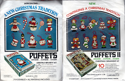 Puffets & Puffets II by Carousel Kits 780 Santa & Co. 781 Merri ...