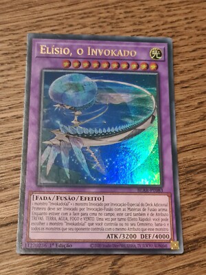 INVOKED ELYSIUM YUGIOH BLAR 2020 PORTUGUESE ULTRA RARE 1st ED NM #10243 ...