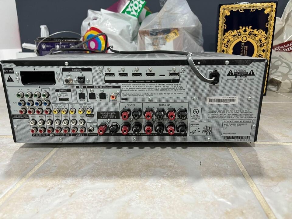 SONY STR-DH810 Surround Sound Home Audio Receiver HDMI / No Remote ...