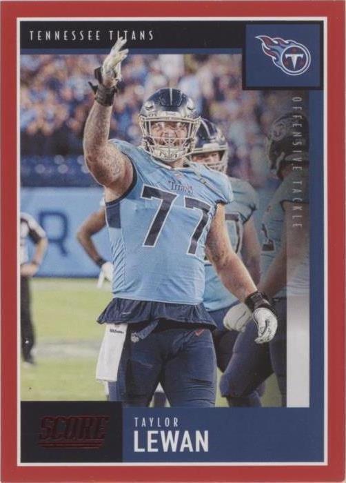 2020 Score - Taylor Lewan #116 Red for sale online | eBay