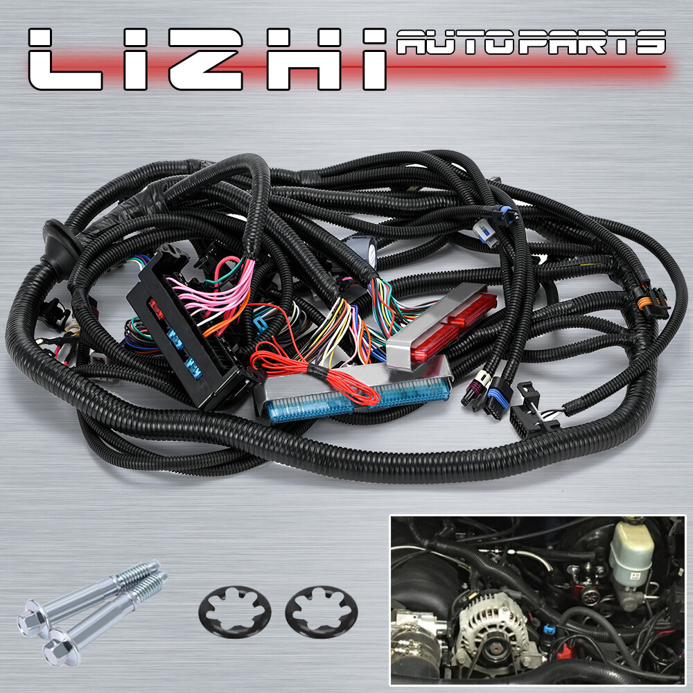 LS Swap Stand Alone Wiring Harness For GM 1997-2006 Vortec 4.8L 5.3L 6 ...