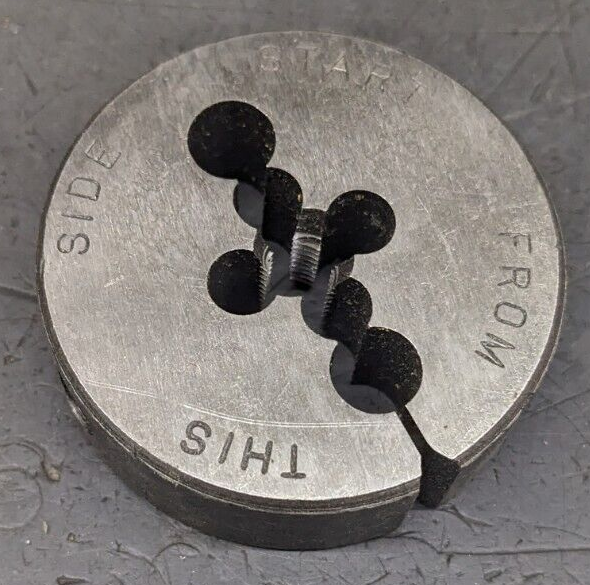 1/2"-13 Round Die NC CS 2" OD Screw Adjusting Adjustable Die Carbon ...