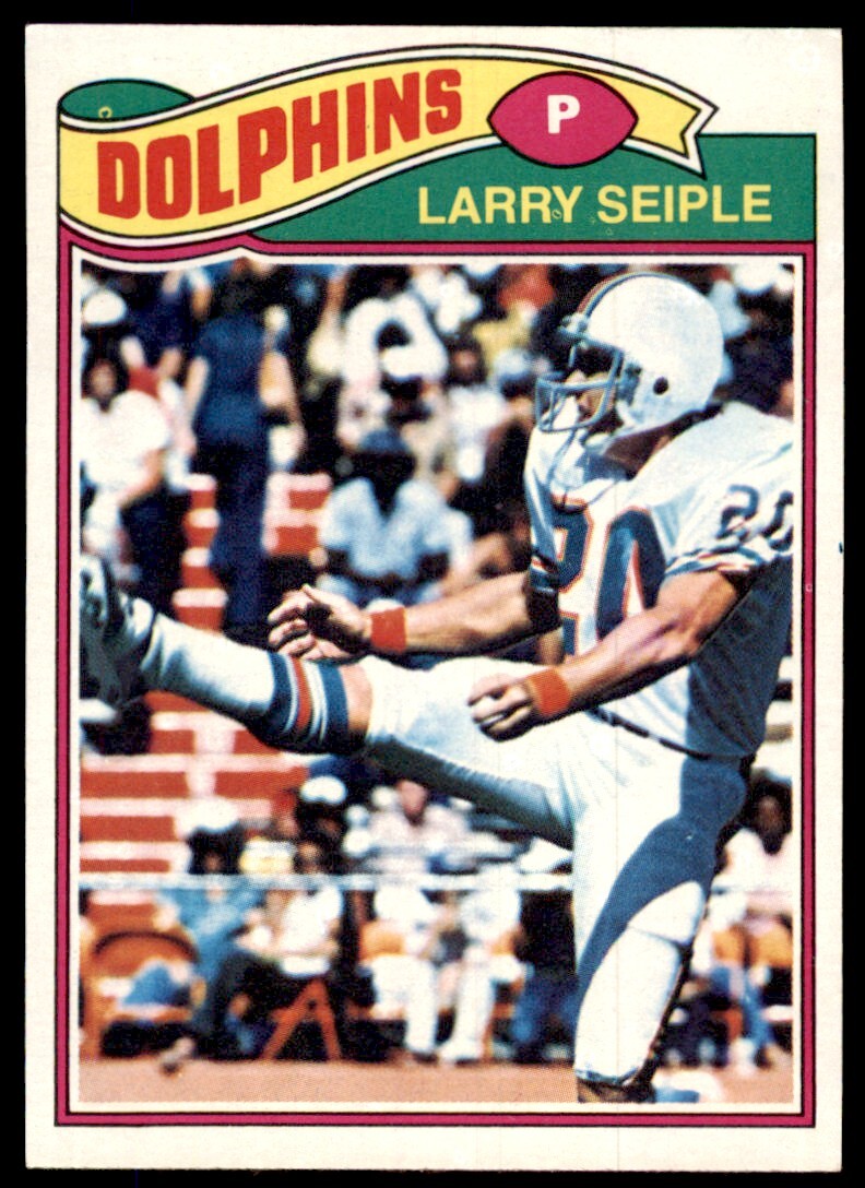1977 Topps Larry Seiple Miami Dolphins #436 | eBay
