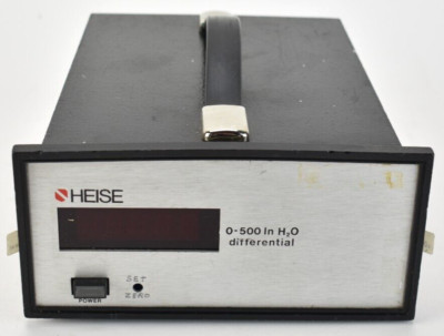 Heise model 710A Digital Pressure Gauge Range 0-500 H2O Differential | eBay