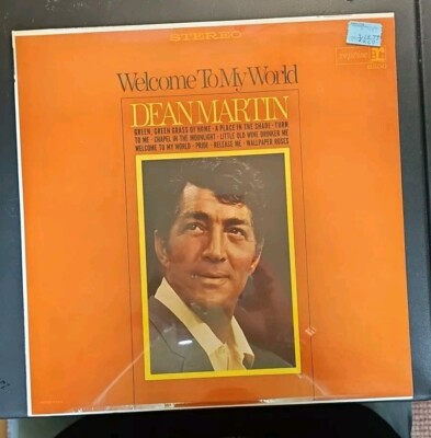Dean Martin - Welcome To My World Vinyl LP SEALED Reprise RS-6250 VTG ...