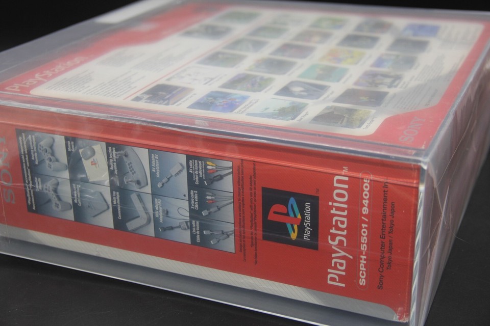 Sony PlayStation 1 Gray Console SCPH-5501/94005 VGA 60 New Sealed Rare ...