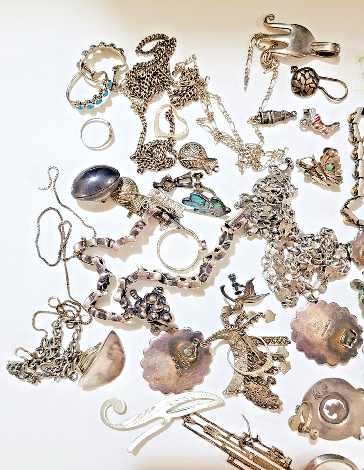 247 Grams Sterling .925 Silver Marked or tested Scrap or not | eBay