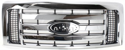 For 2009-2012 F-150 Front Grills Chrome & Black Plastic 9L3Z 8200 D ...