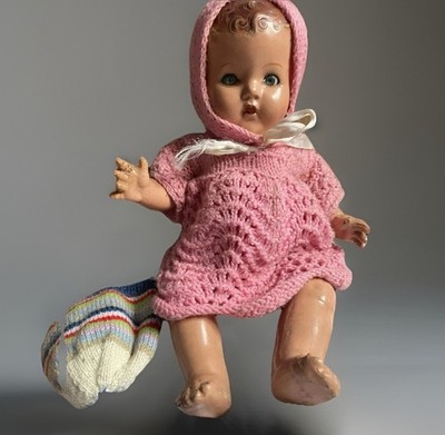 Vintage composite doll , marked BND ,London, with sleeping eyes | eBay UK