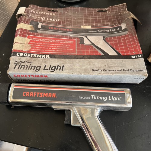 Craftsman Inductive Timing Light No Cable Hook Ups Light Only In Box | eBay