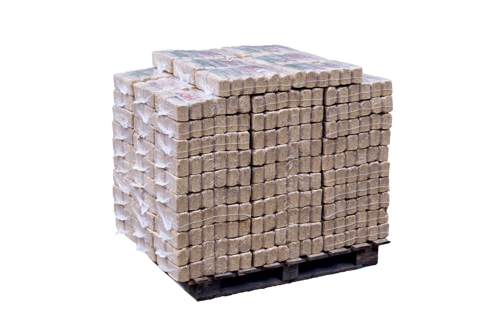 HOTBLOCKS WOOD BRIQUETTES FULL PALLET ECO-FRIENDLY FUEL STOVES FIRES ...