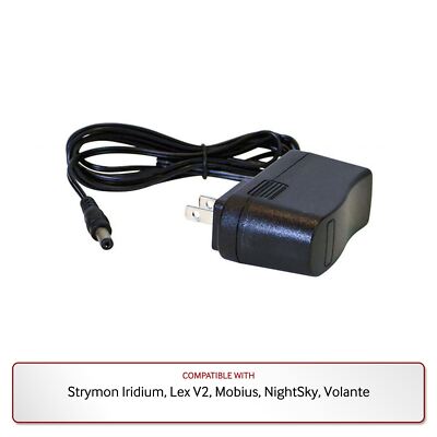 9V Power Supply for Strymon Iridium, Lex V2, Mobius, NightSky, Volante ...