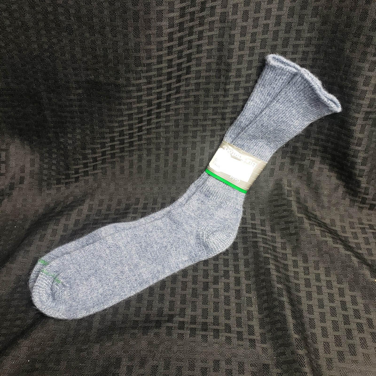 NOS Burlington Gold Cup Blue Dress Socks Bioguard 10-… - Gem