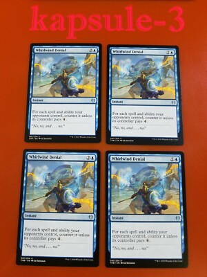 4x Whirlwind Denial | Theros Beyond Death | MTG Magic Cards | eBay