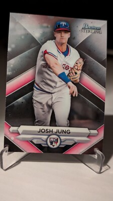 2023 Bowman Sterling Rookie Revelation Josh Jung Rookie Card Texas ...