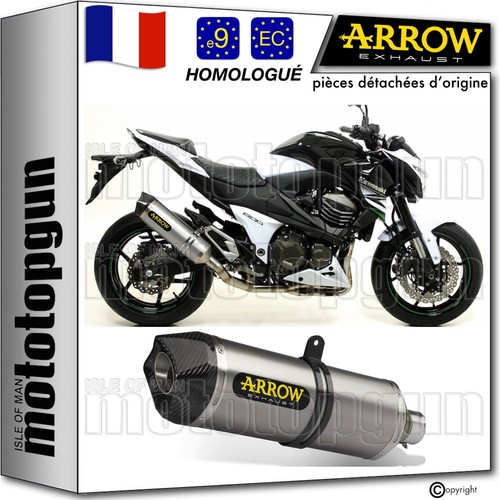 ARROW POT ECHAPPEMENT HOM RACE-TECH TITANIUM C KAWASAKI Z800 Z-800 E ...