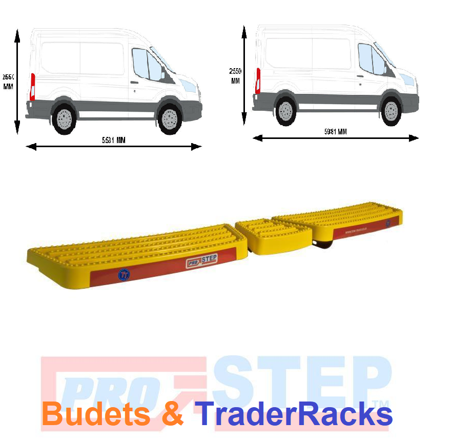 Ford Transit Rear Step MK8 2014 > 2022 - Tow Trust Yellow Non Towing ...