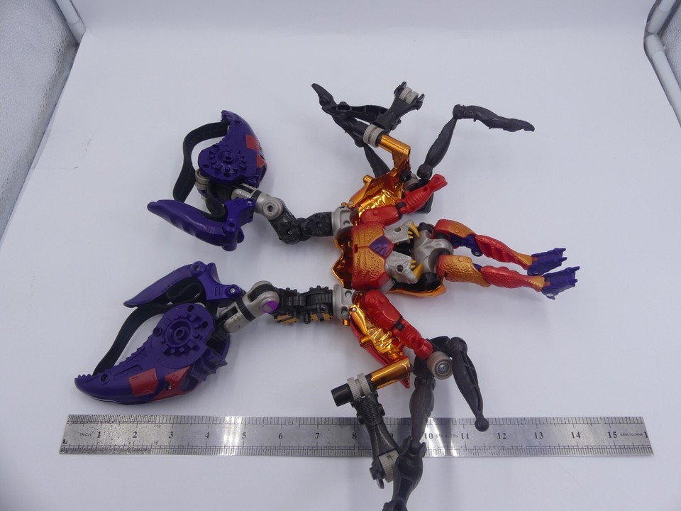 Hasbro 1998 Transformers Beast Wars Ultra Class Transmetals Rampage ...