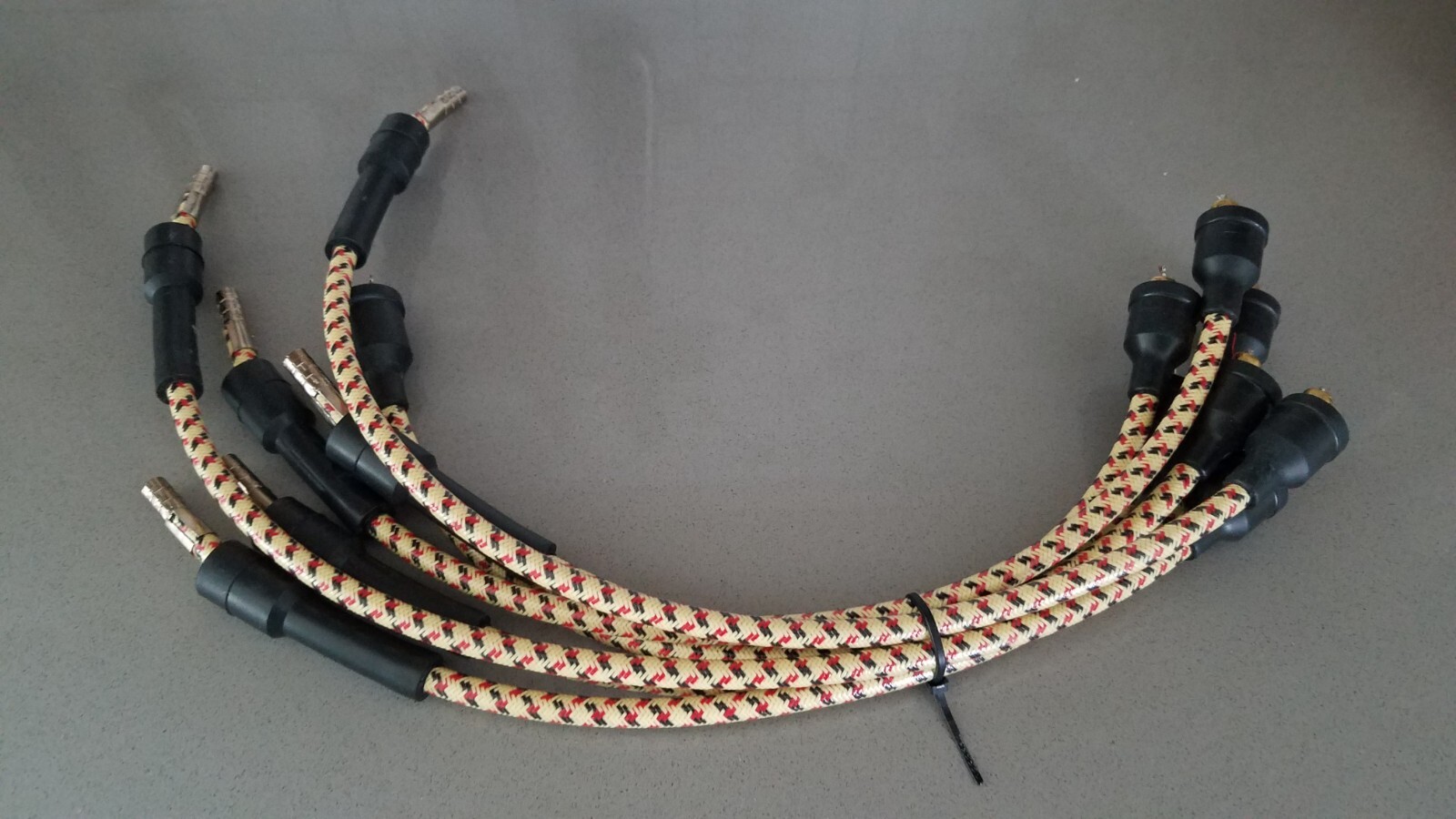 216/235 BRAIDED CLOTH SPARK PLUG WIRES GM CHEVY | eBay
