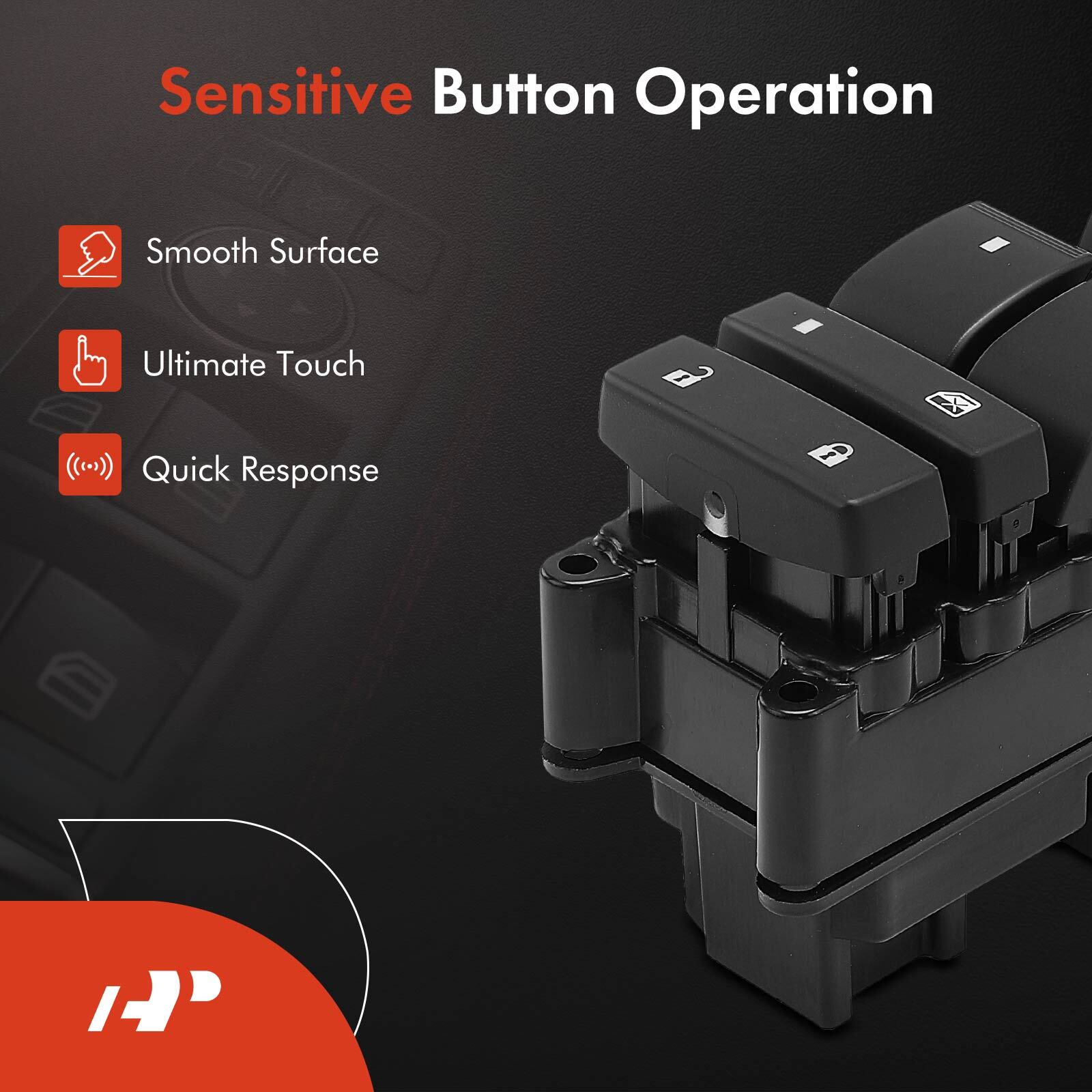 Front Diver LH Power Window Switch for Cadillac Escalade ESV 09-14 ...