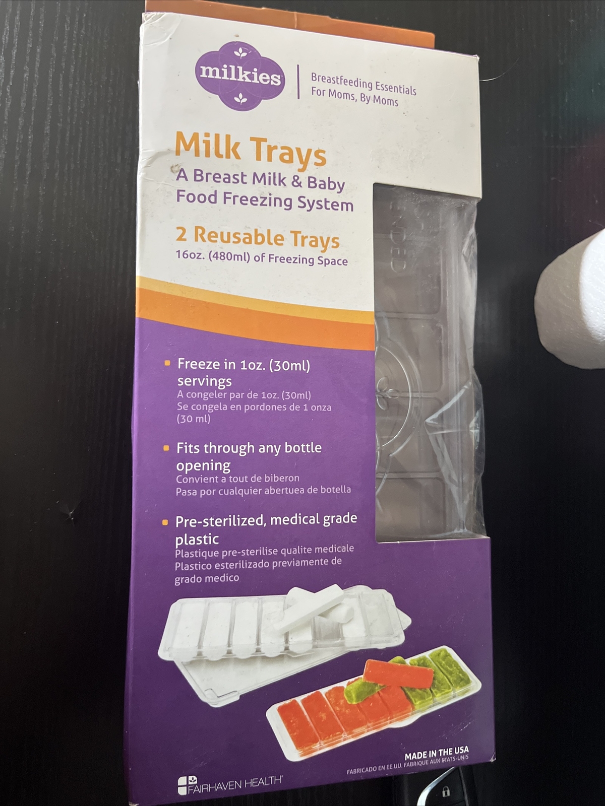 Fairhaven Health, Milkies, Milk Trays, 2 Reusable Trays | eBay