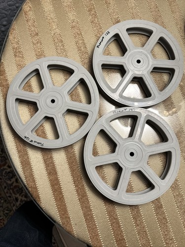 3 Vintage EMPTY Plastic Reels For 8mm Film 7” | eBay