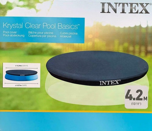 Intex 28023 Bâche de Protection Pool Cache Couverture Piscine pour ...