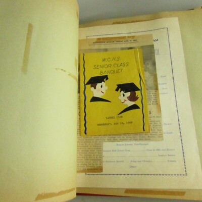 William Chrisman High School 1961-62 scrapbook The Gleam Independence ...