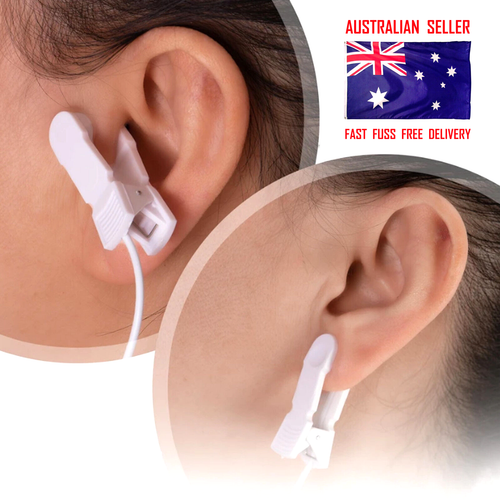 PainPod TENS EMS compatible ELECTRODE EAR CLIP CABLE for VAGUS NERVE ...