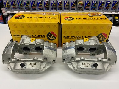 2x 4 Pot Brake Calipers 38mm Piston - NEW | eBay UK