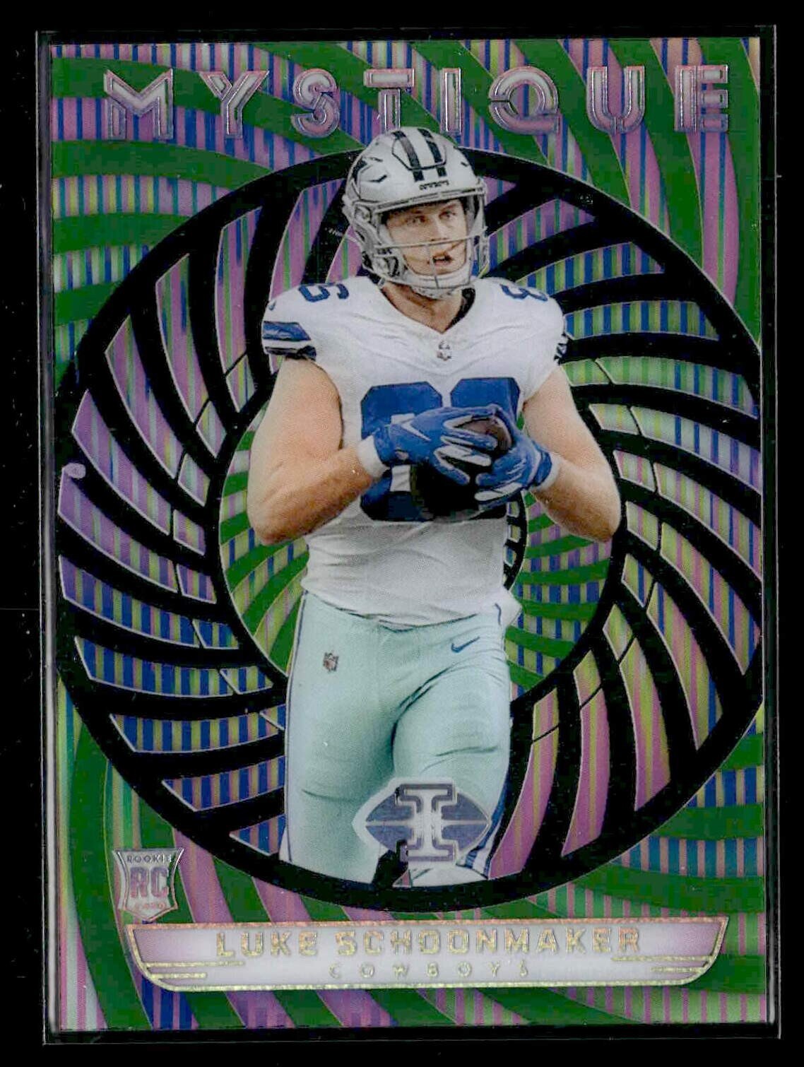 Luke Schoonmaker 2023 Panini Illusions Mystique Emerald RC #23 Rookie ...