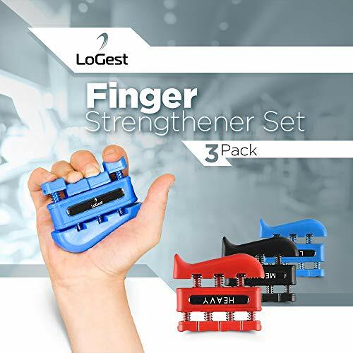 Spring-Loaded Hand Grip Strengthener Finger Exerciser Tool (3 Ct) | eBay