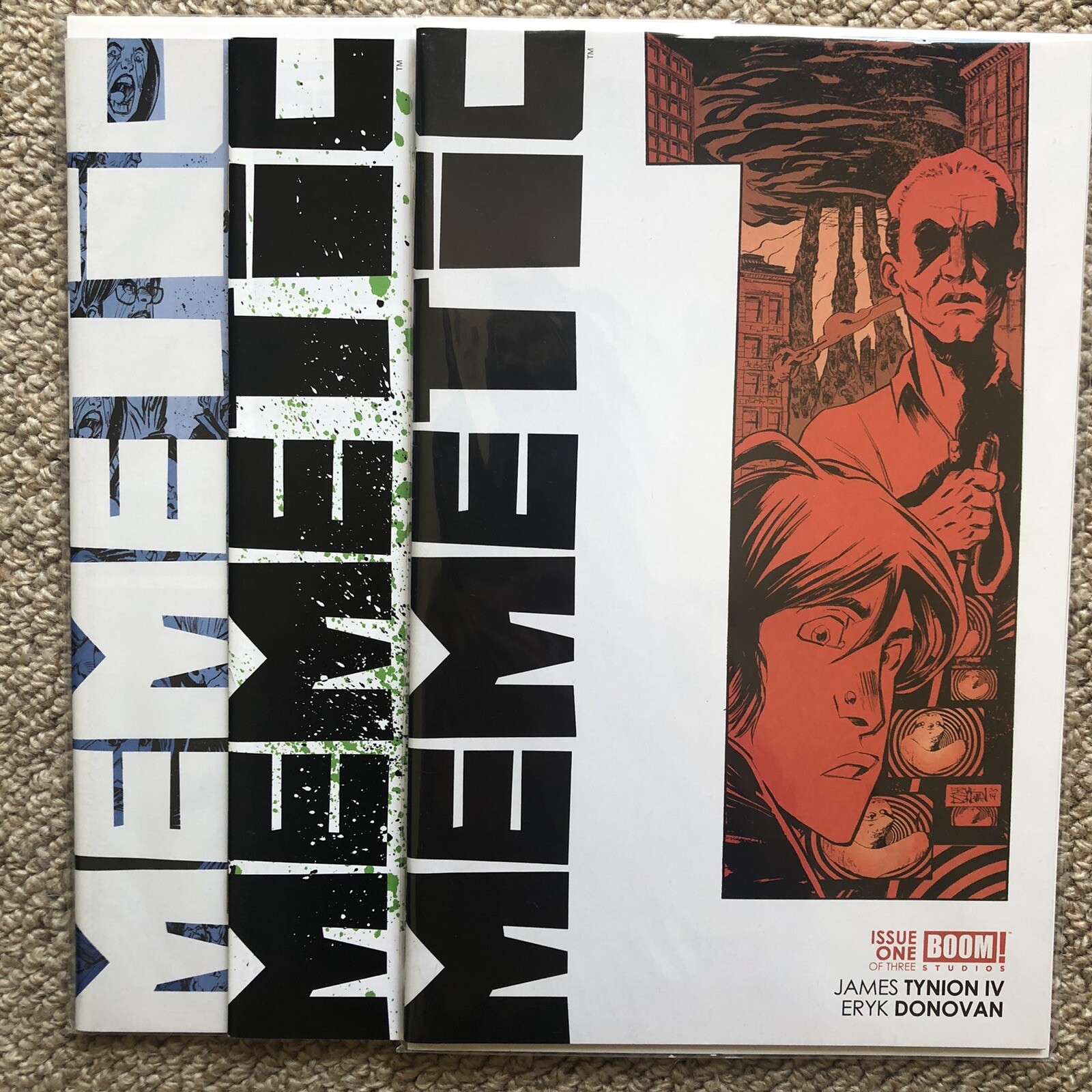 Memetic #1-3 COMPLETE SET Low Print Run 2015 Boom Studios Comics Bundle ...