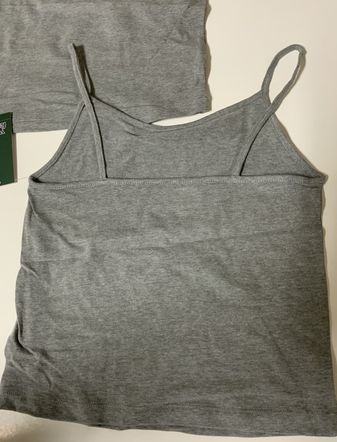 👚 WILD FABLE WOMEN'S SLIM FIT CROPPED CAMI TANK TOP, GRAY, SMALL👉LOT OF ...